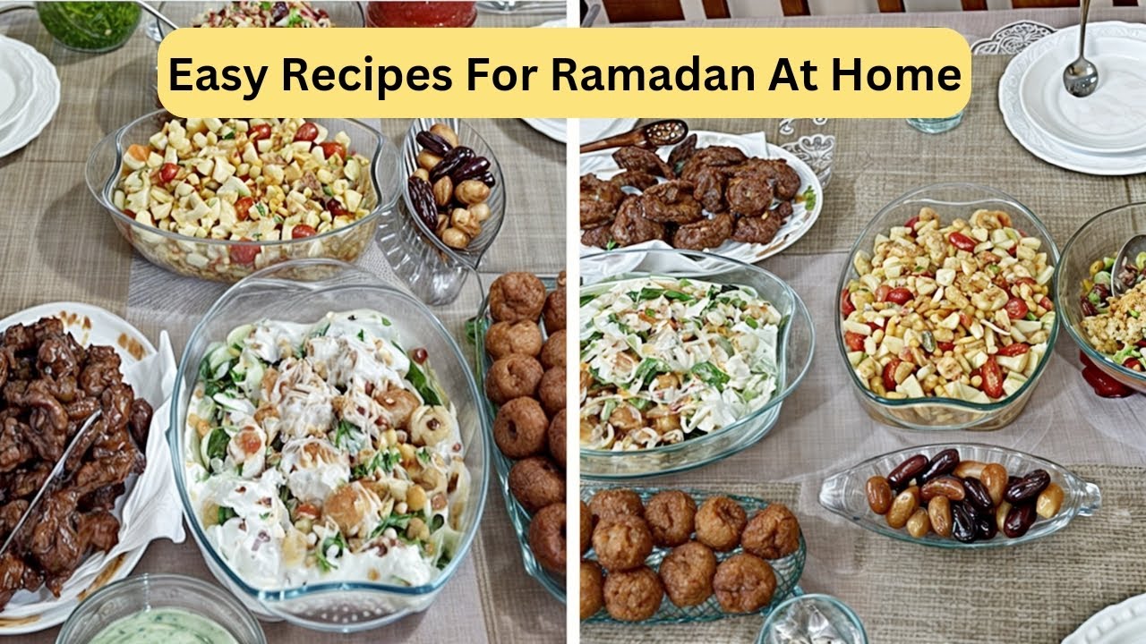 Easy & Tasty Iftar Recipes at Home | Special Iftar vlog - YouTube