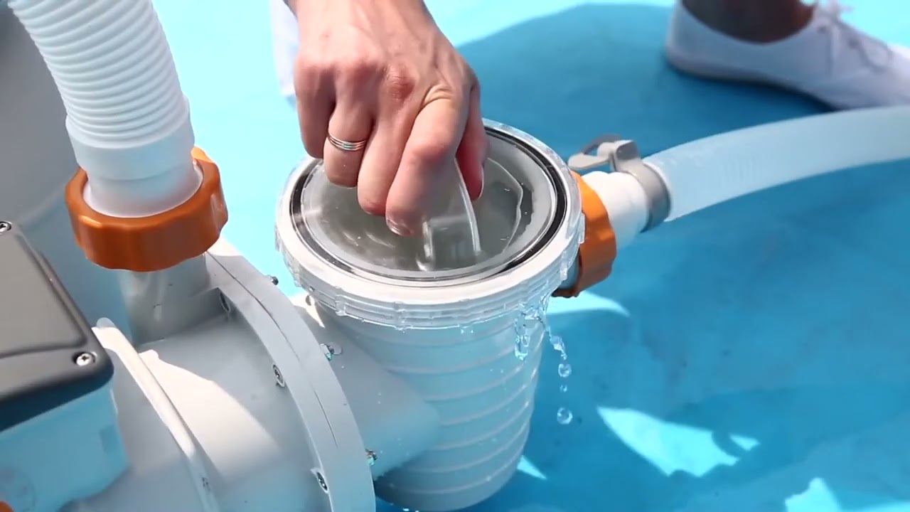 Bestway SAND FILTER Installation Process - YouTube