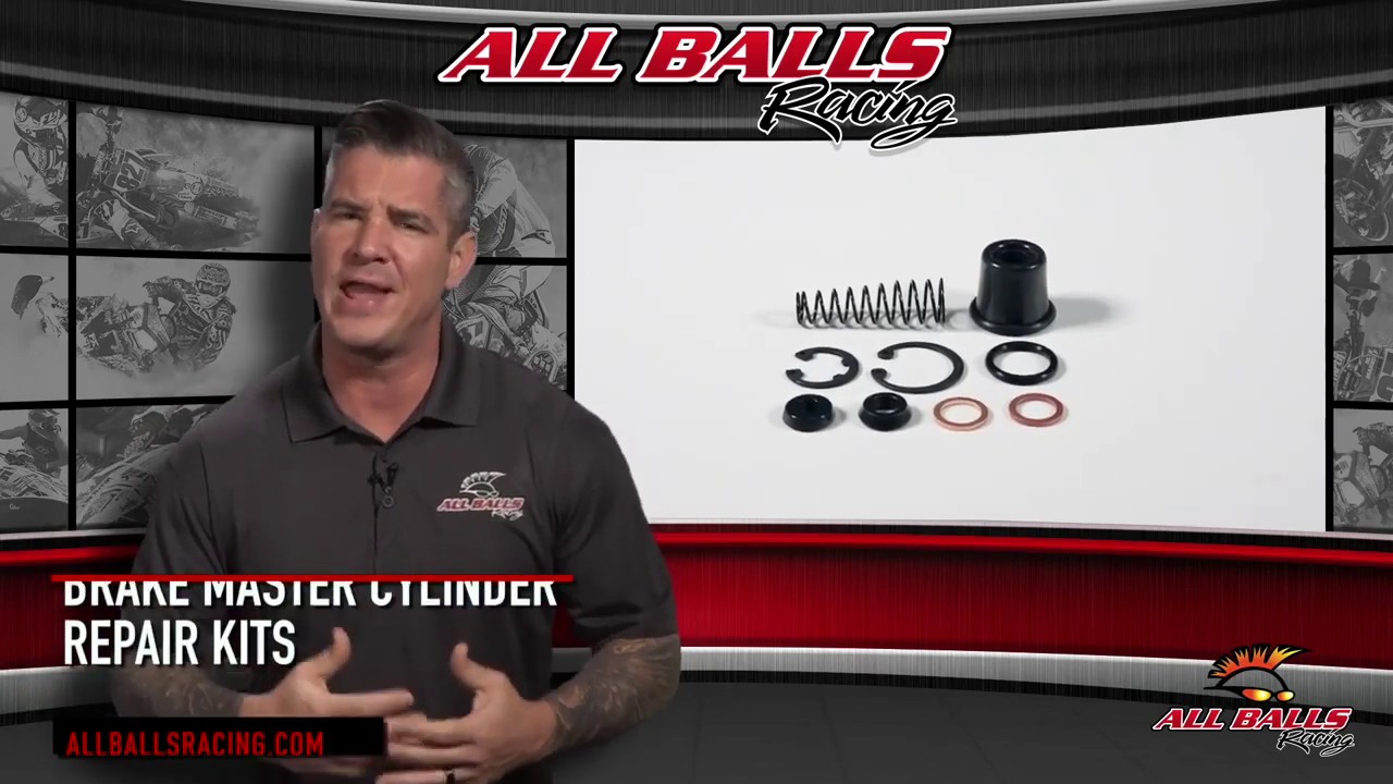 All Balls Racing Brake Master Cylinder Rebuild - YouTube