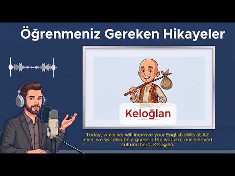 Keloğlan Hikâyesi ile İngilizce Öğrenin | Sihirli Tas Hikayesi (A2 Seviyesi)