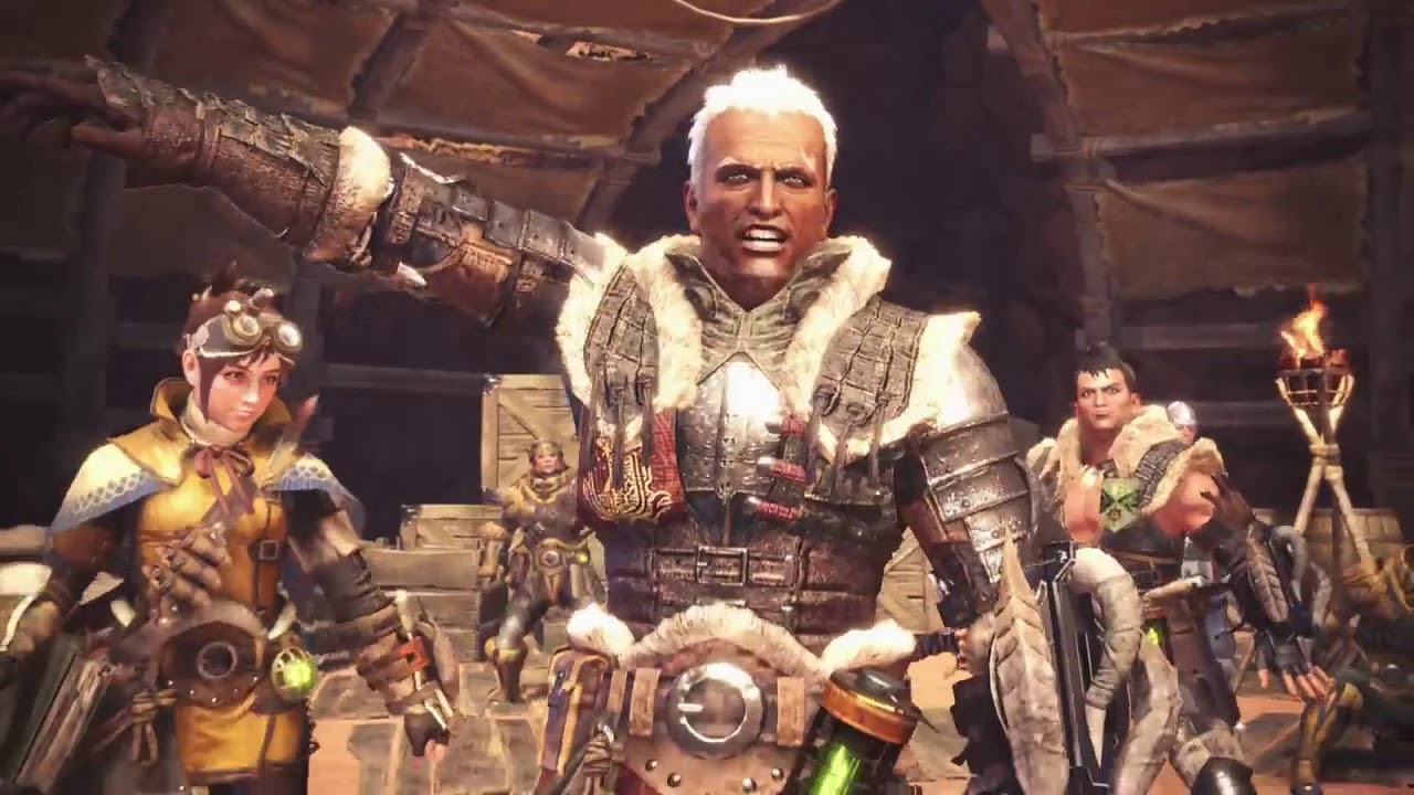 The Hunter ´s Mask - Monster Hunter world - YouTube
