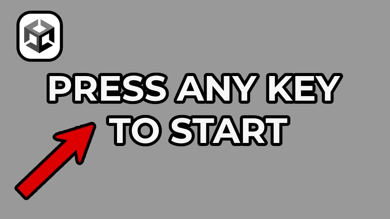 How To Load Scene When Pressing ANY Key In Unity - YouTube