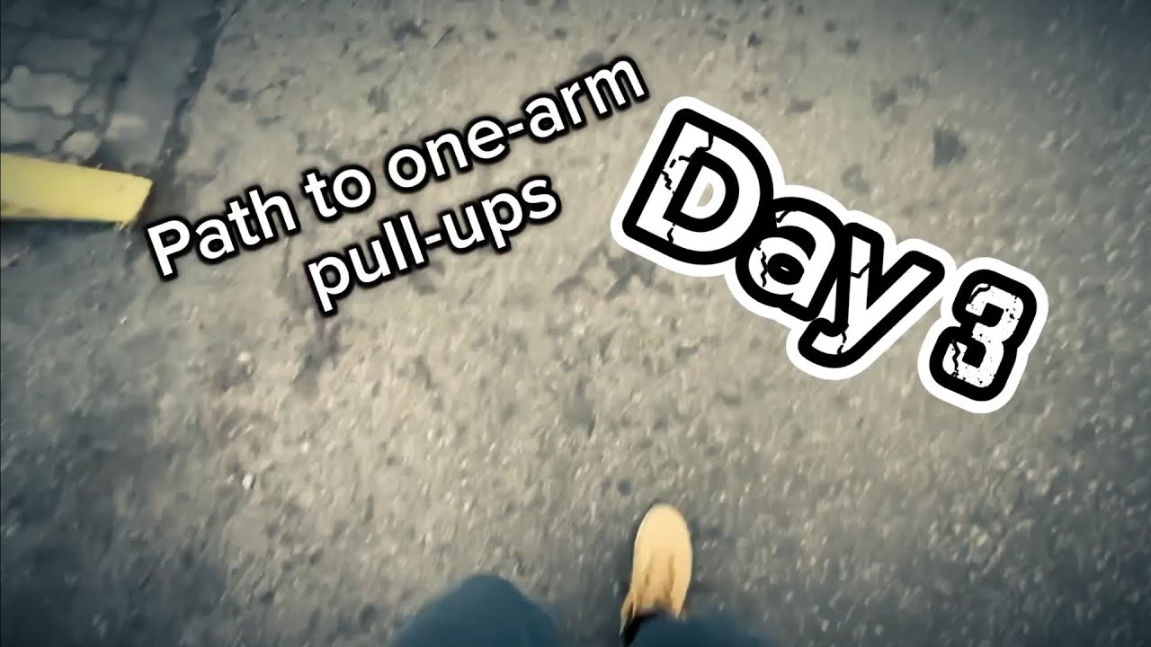 Path to one-arm pull-ups, day 3/ Путь к подтягиваниям на одной руке ...