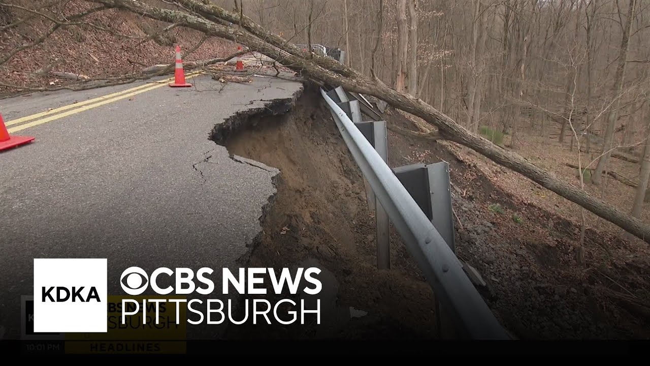 Heavily traveled shortcut in Beaver County closed due to landslide ...