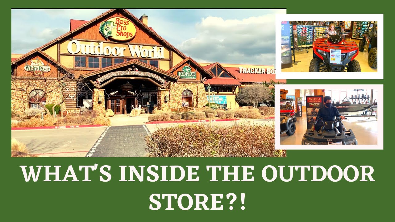 Bass Pro Shop | OUTDOOR WORLD | San Antonio, Texas - YouTube