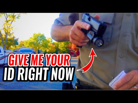 Police Officers Force Civilians to Give Up Rights at GUNPOINT - YouTube
