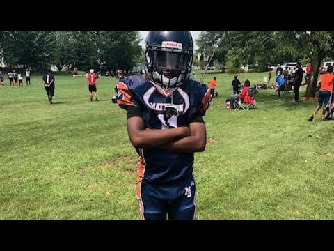 Jayden Banks Football Highlights 2019,2020 | Matteson Bears QB,S | Age ...