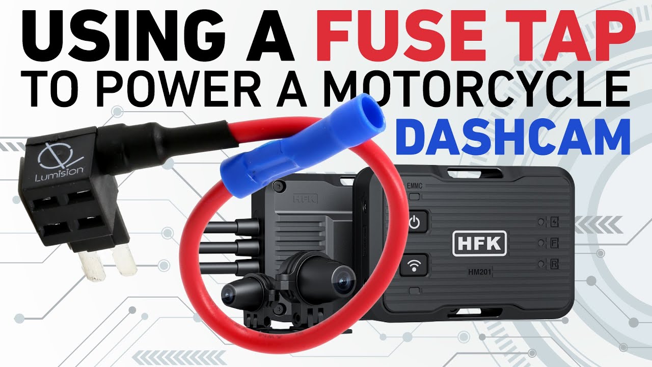 Using A Fuse Tap To Power Motorcycle Accessories - YouTube