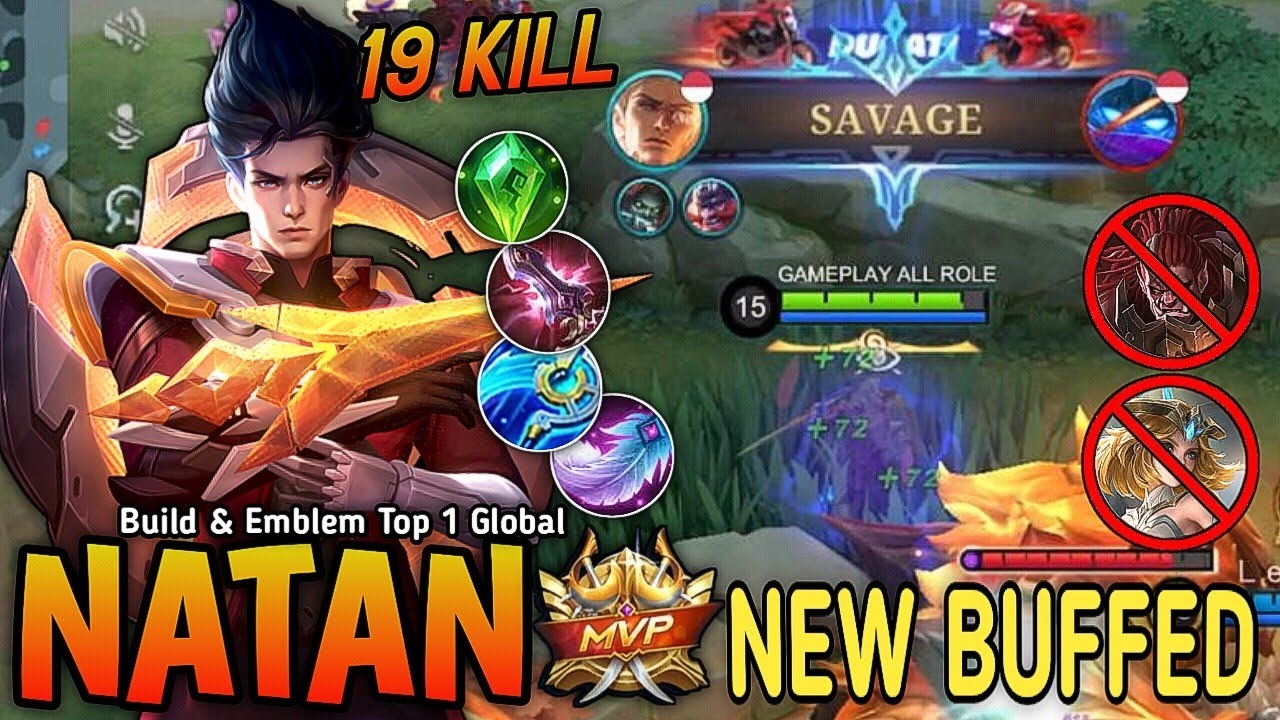 19 Kills + SAVAGE!! Natan High Magic Power Damage is OP After Buff ...