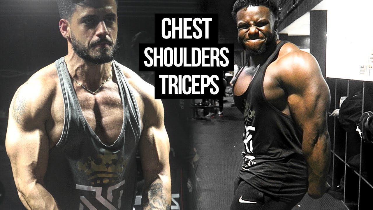 Upper Chest Workout, Team Tren, Push Workout - YouTube
