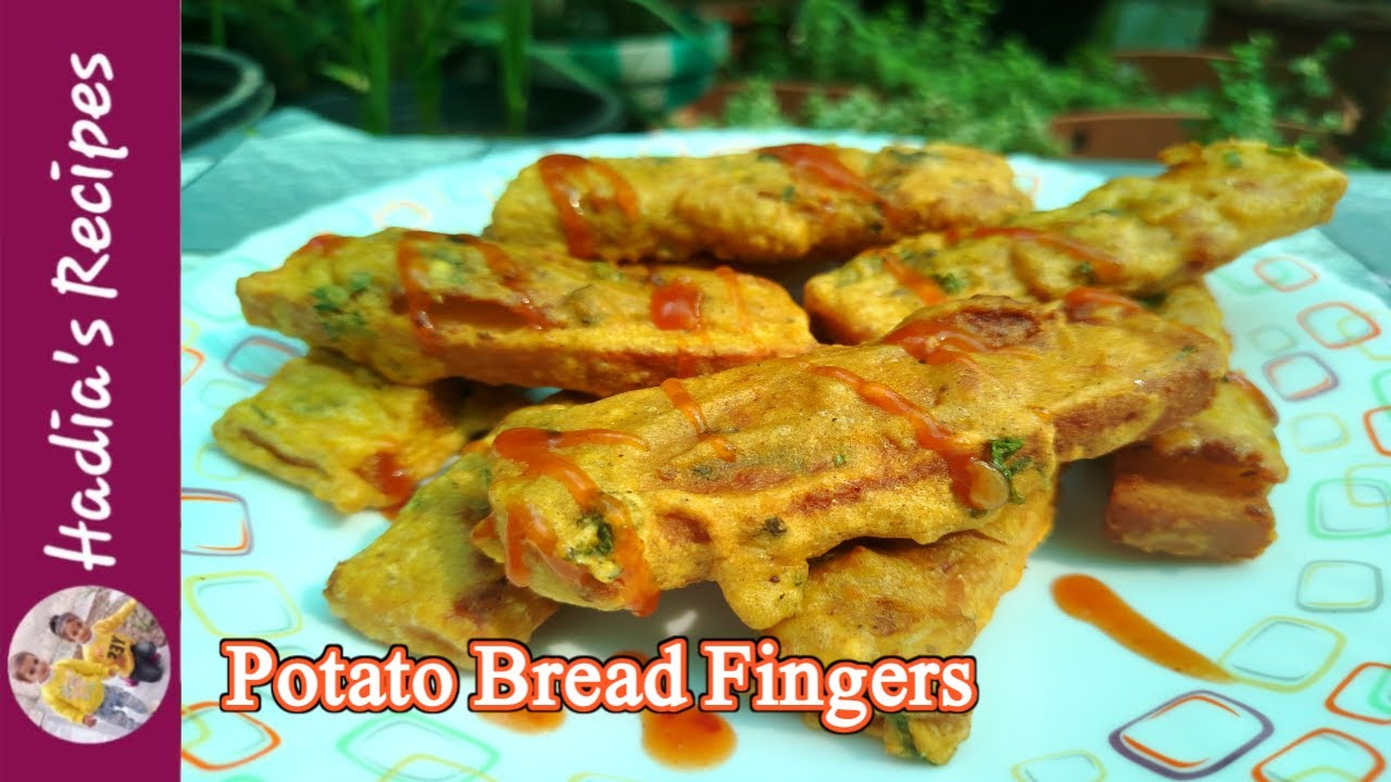 Easy Potato Bread Fingers Recipe | Crispy & Delicious Snack | Homemade ...