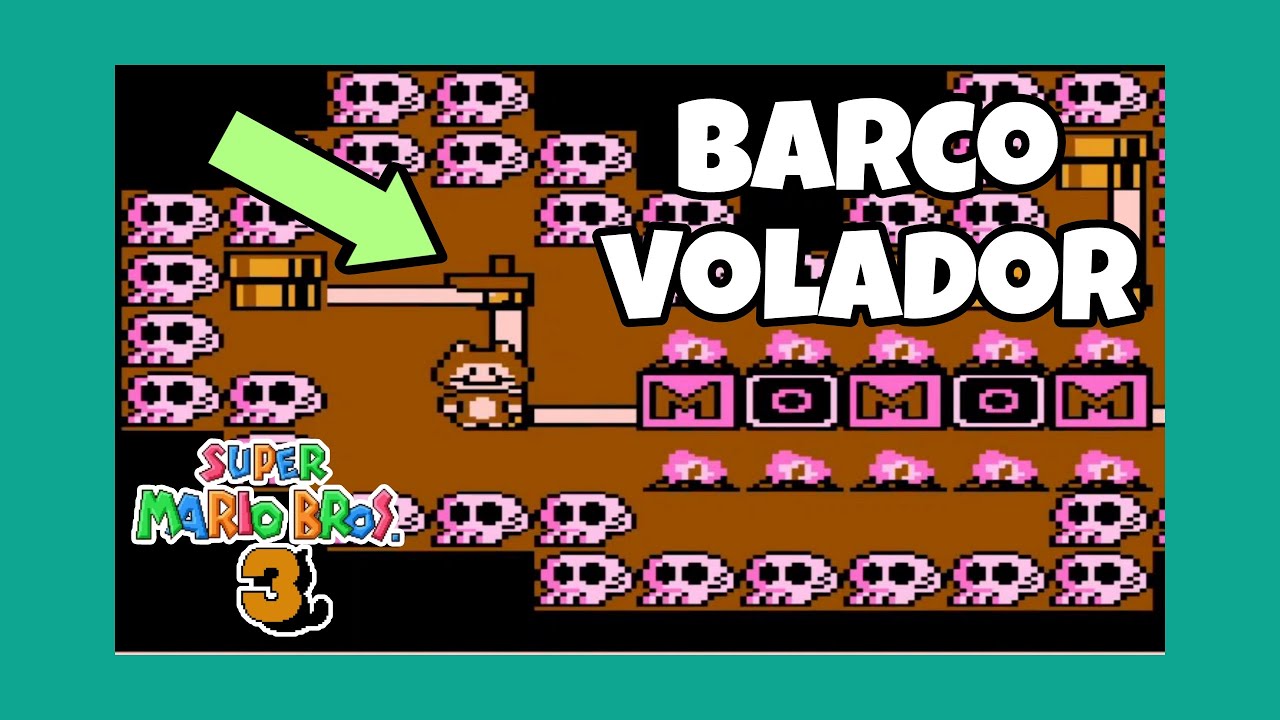 Super Mario Bros 3 | Mundo 8 - Barco Volador | World 8 - Air Ship 🎮 ...