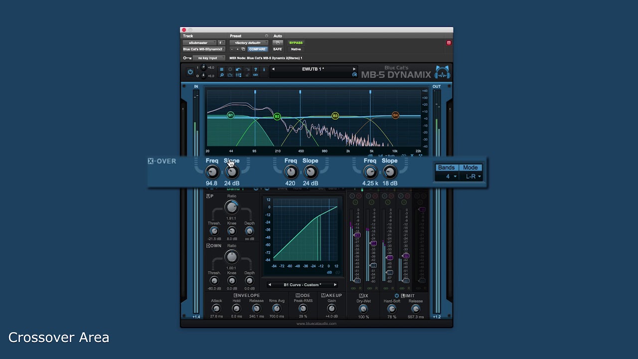 Blue Cat's MB-5 Dynamix Multiband Compressor, Expander, Gate & Expander Overview - YouTube