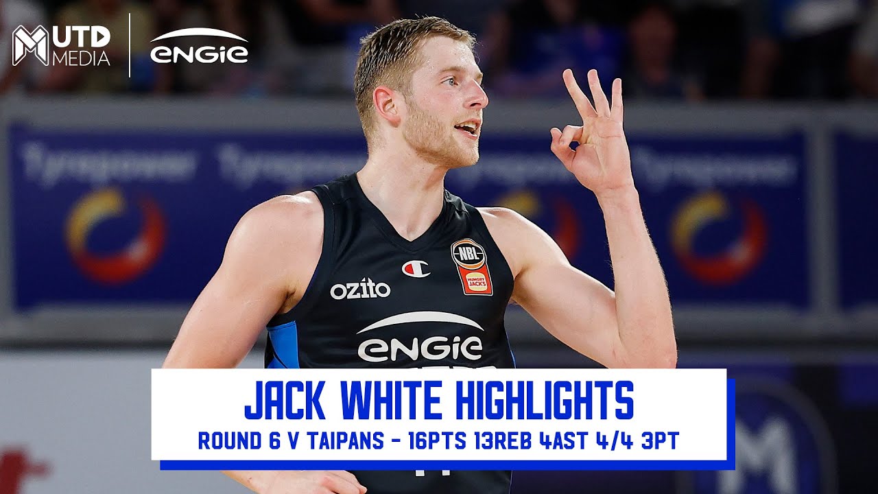 Jack White Highlights: 16pts 13reb 4ast 4/4 3ptFG #nbl - YouTube