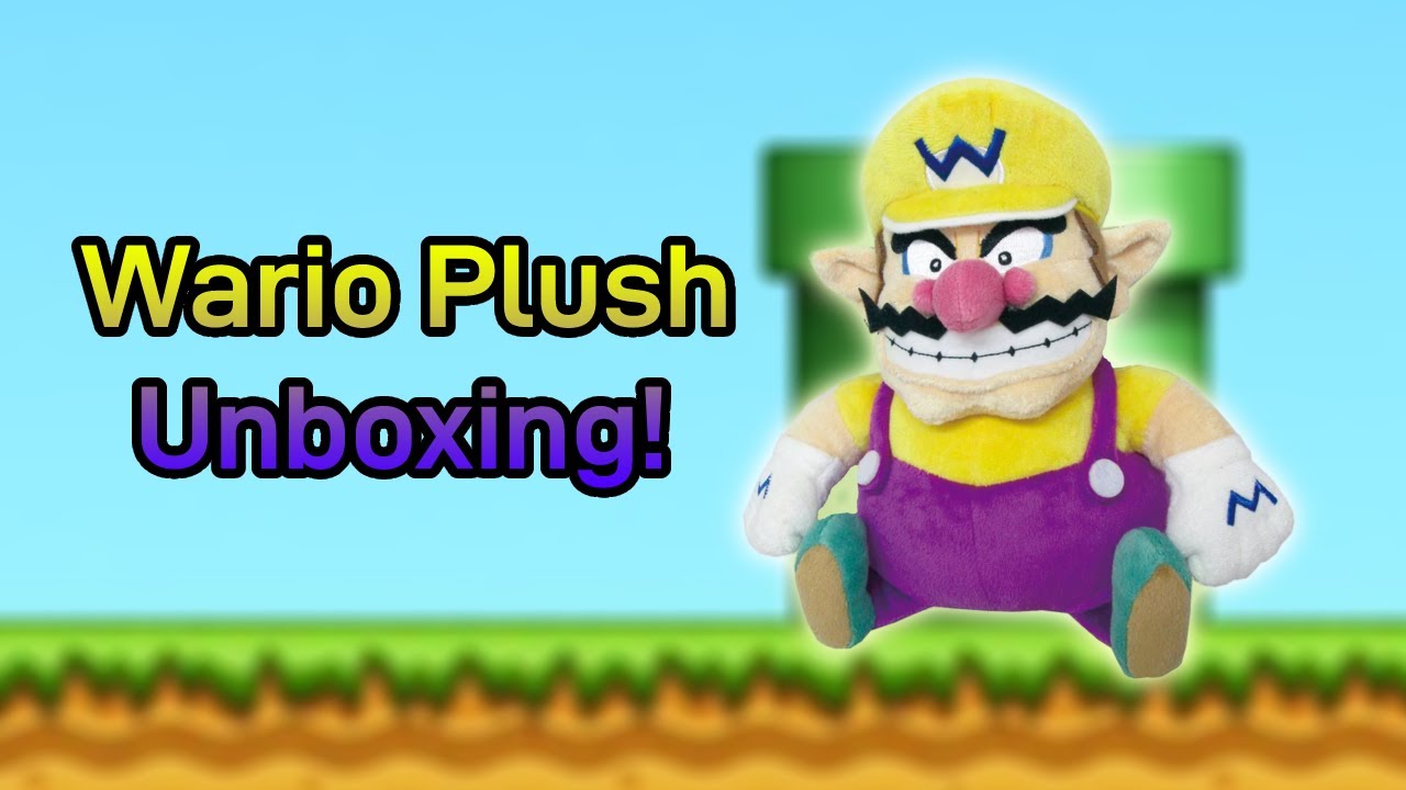 Wario Plush Unboxing!! - YouTube