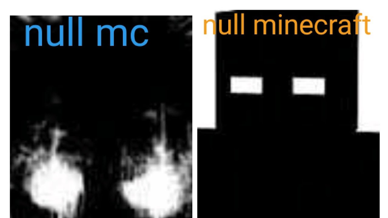 null mc vs null Minecraft - YouTube