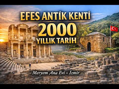 Efes Antik Kenti ve Meryem Ana Evi | İzmir Tarihi Gezi 4K
