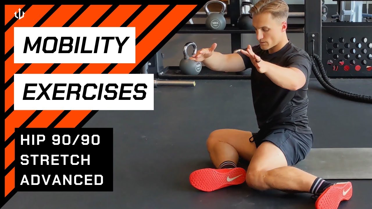 Hip 90/90 with Lunge // Advanced Mobility Exercise - YouTube