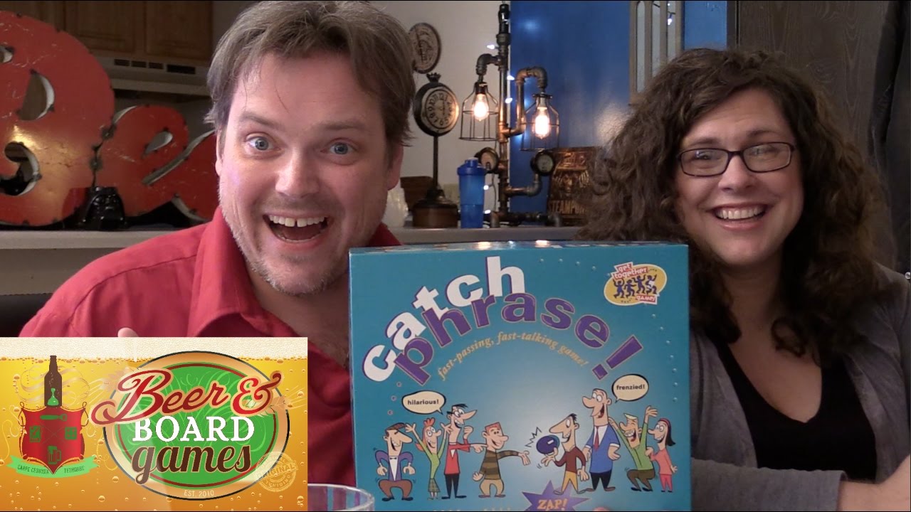 Catchphrase - Beer and Board Games - YouTube