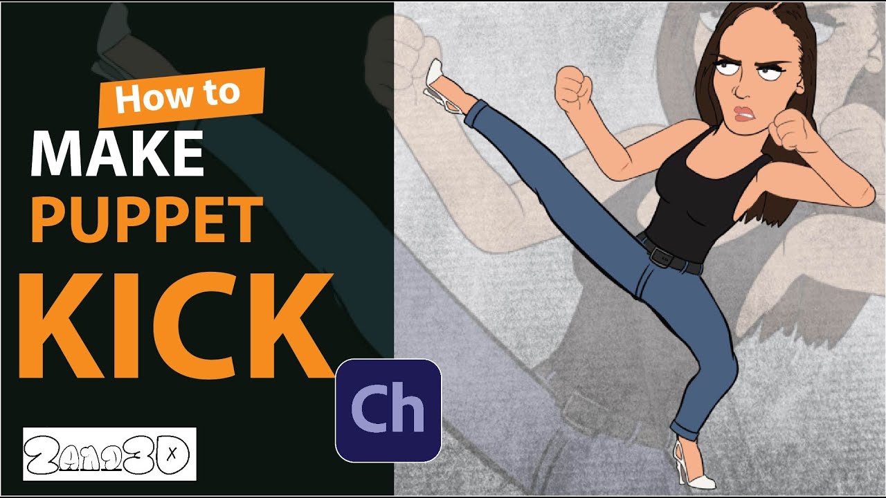 HOW TO Make your Puppet throw a KICK - YouTube