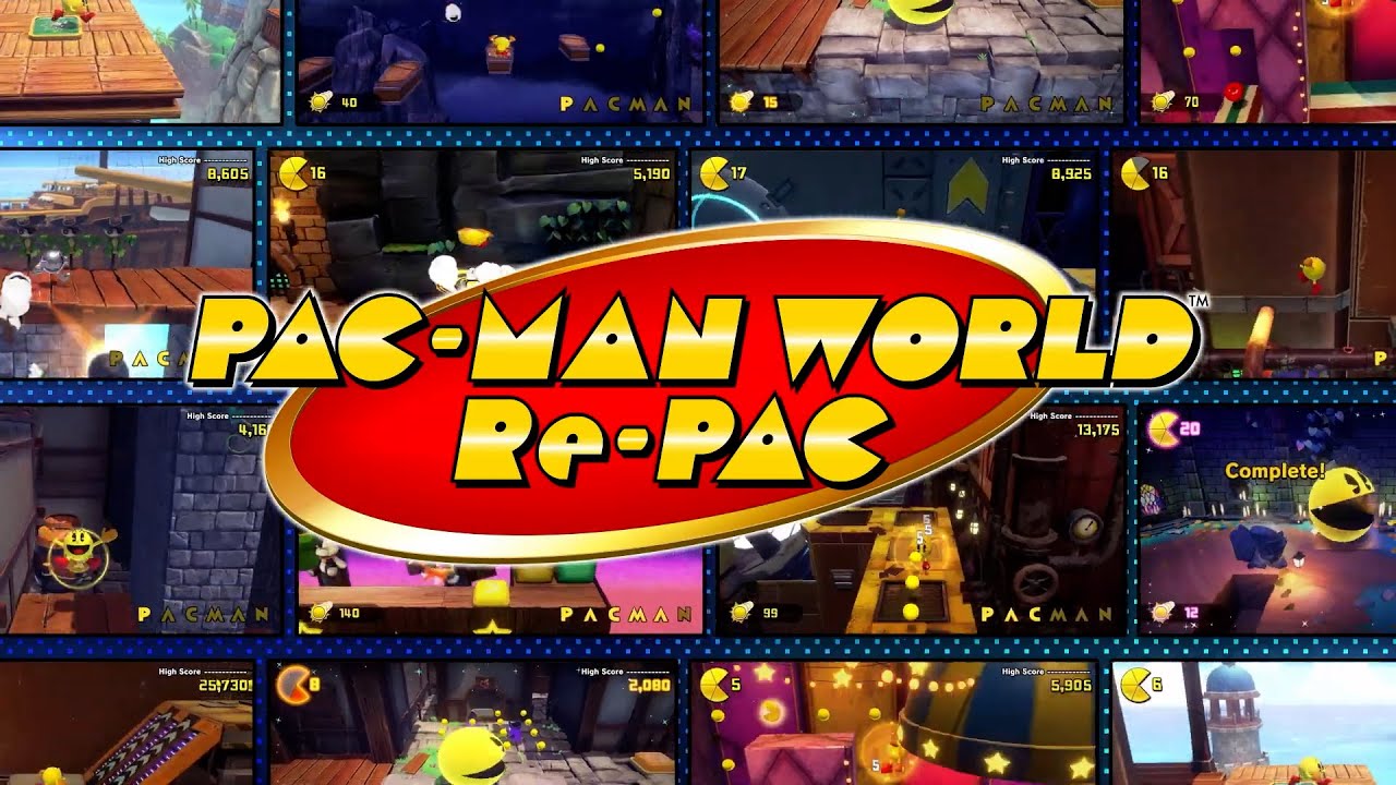 PAC-MAN WORLD Re-PAC Launch trailer - YouTube