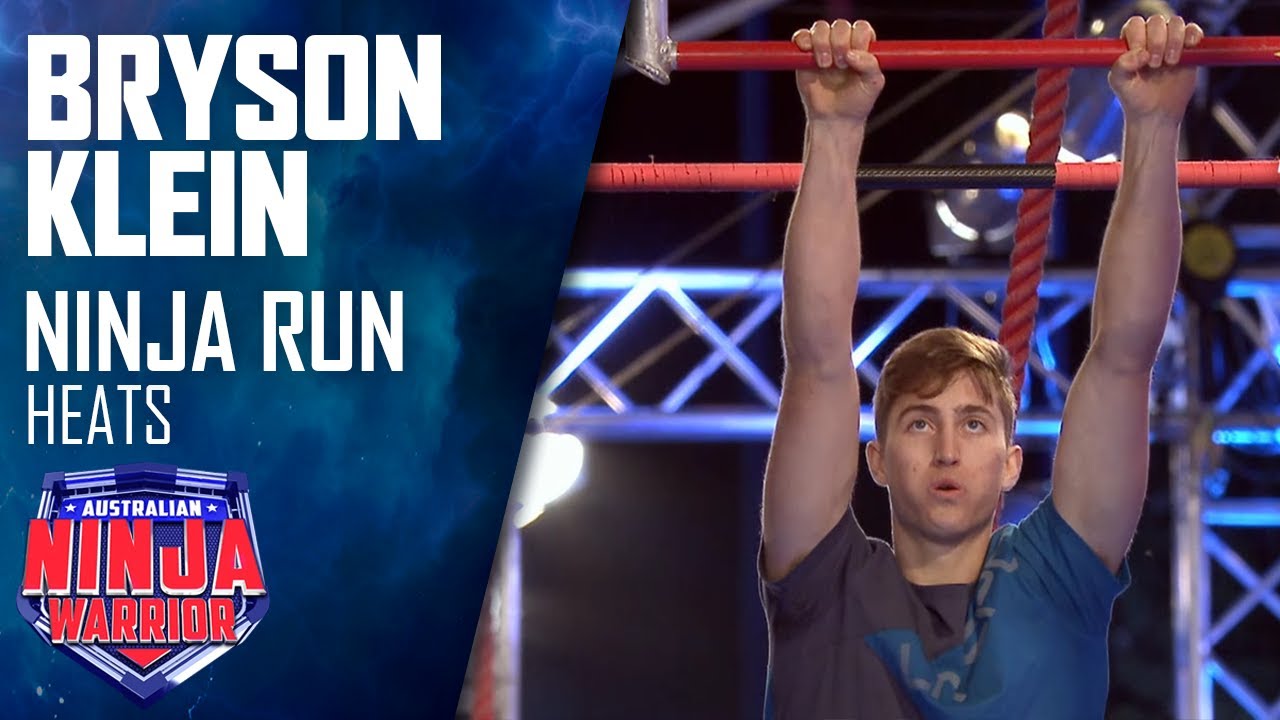Bryson Klein takes on the Ninja Warrior course | Australian Ninja ...