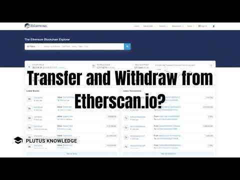 How to Transfer and Withdraw from Etherscan.io? - YouTube
