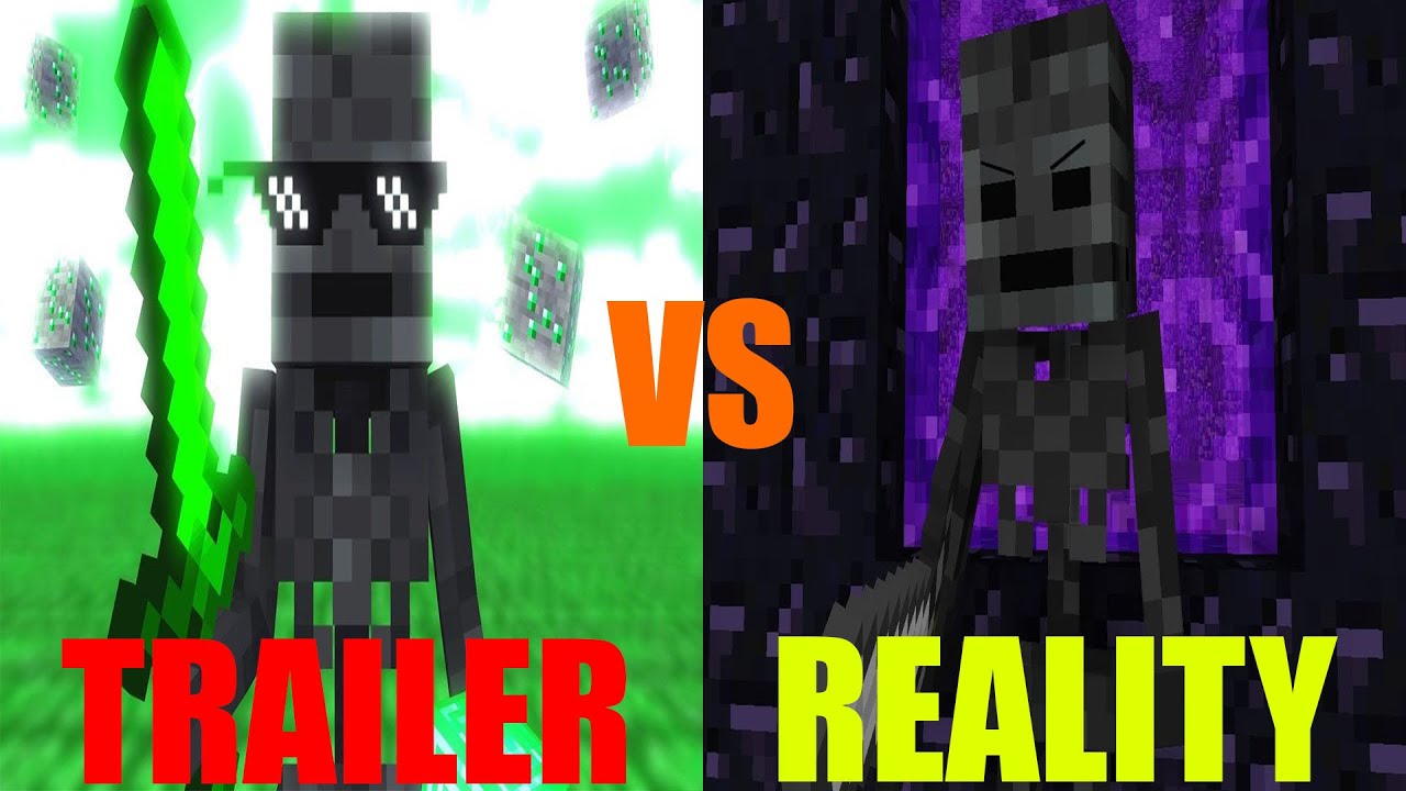 TRAILER VS REALITY #21 (Minecraft) - YouTube