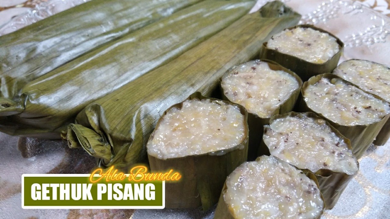 Cara Mudah Membuat Getuk Pisang Enak - YouTube