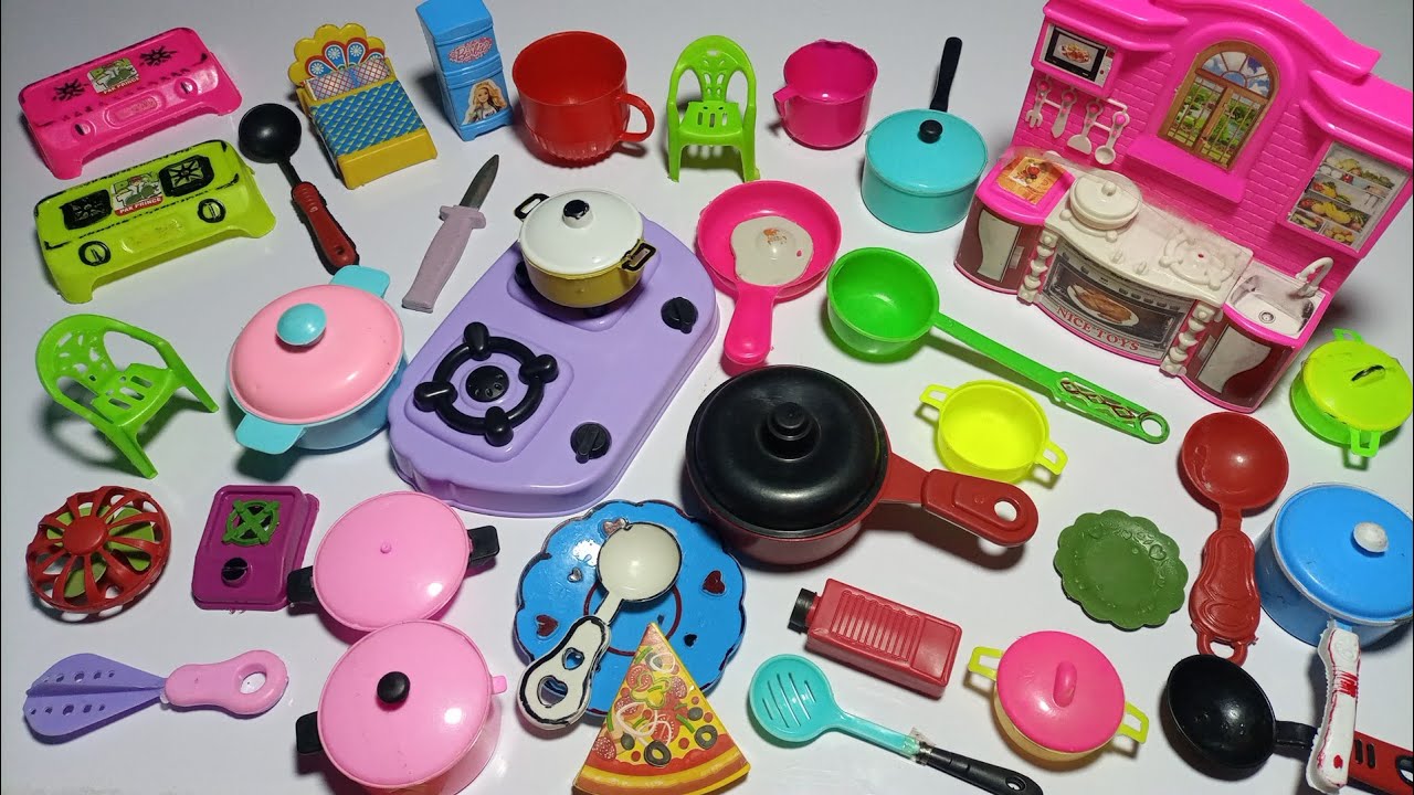 4 Minutes Miniature Toys | Amazing Mini Kitchen Set Toy Hello Kitty ...