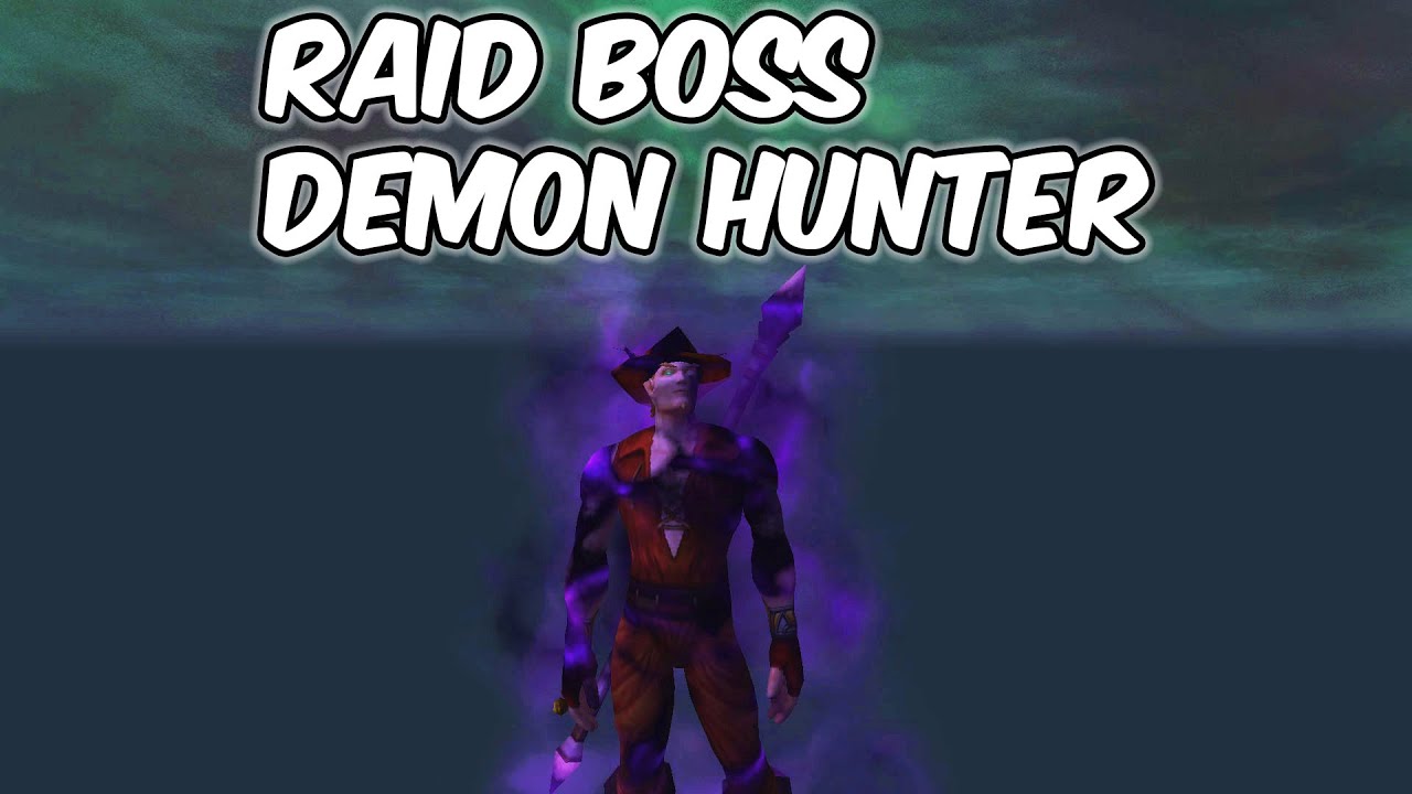 Demon Hunter Raid Boss - Shadow Priest PvP - WoW BFA 8.3 - YouTube