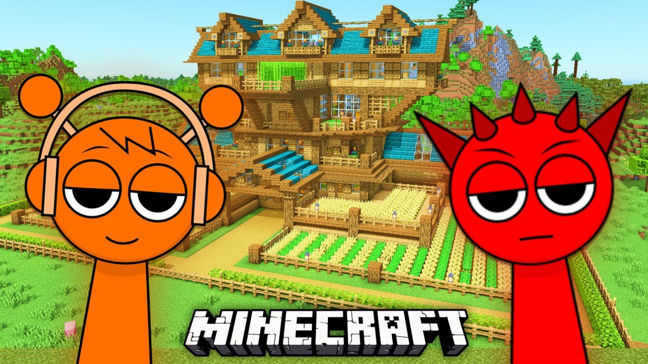 SPRUNKI Oren & Reddy Play Minecraft 2 - YouTube