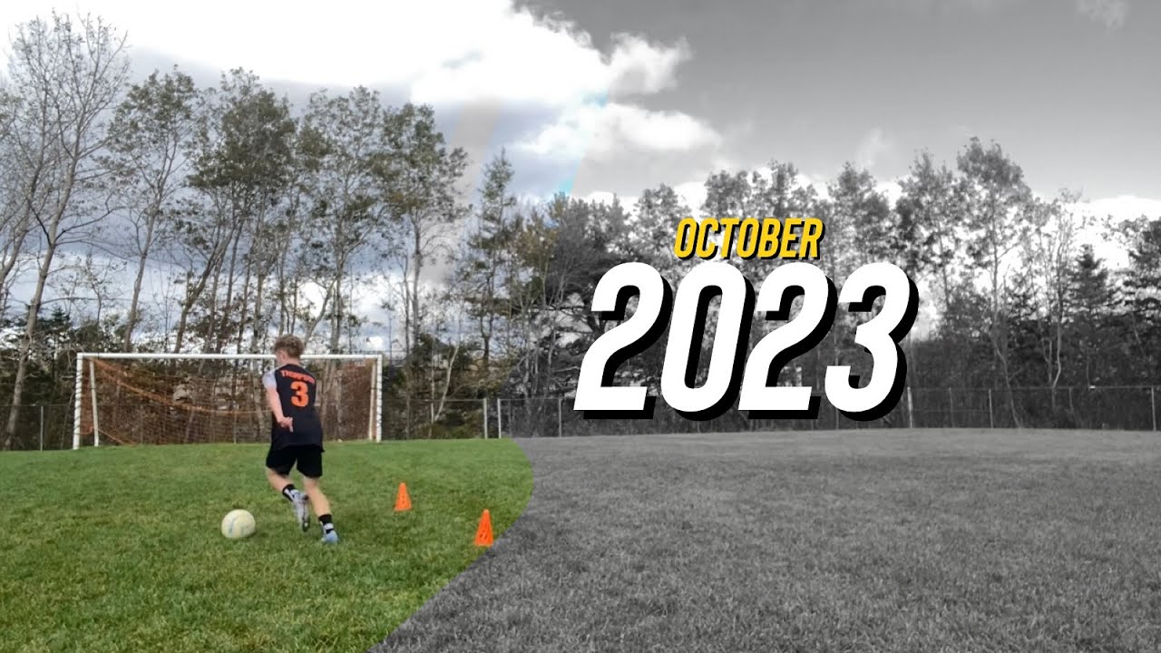 Reece Thompson - Football Dribbling Progress 2023 - YouTube