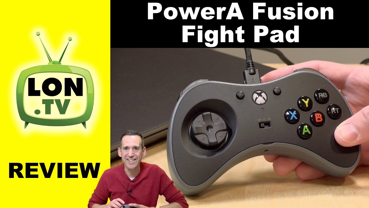 PowerA Fusion Wired Fightpad for Xbox One Review - YouTube