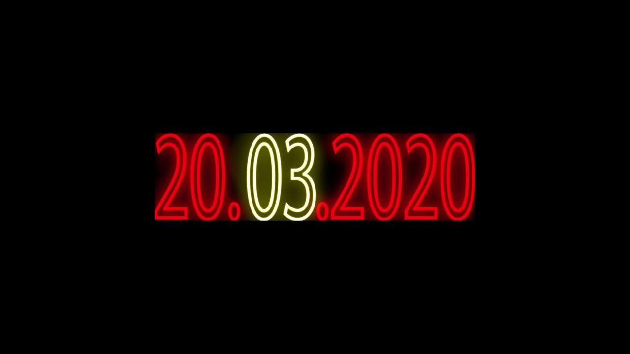 20.03.2020 - YouTube