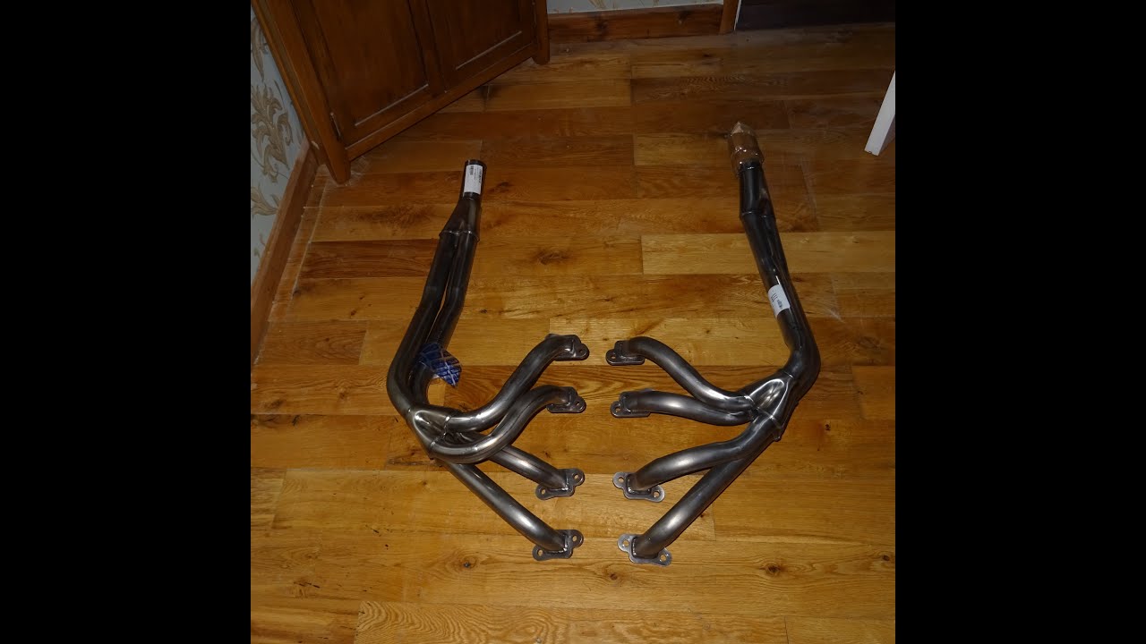 TRIUMPH TR7 V8 Exhaust Manifold update 01 - YouTube