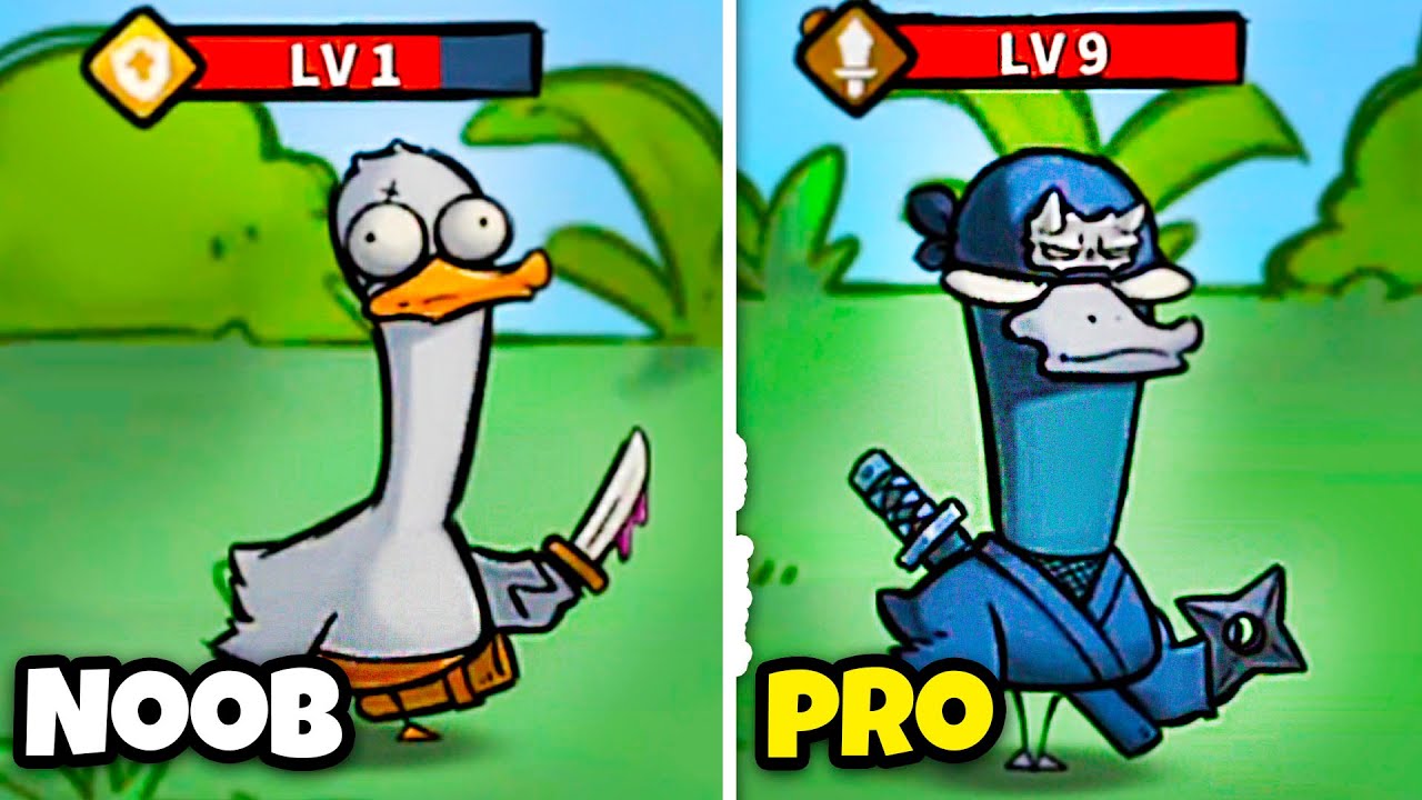 NOOB AND VS PRO AND! - Duck Merge - YouTube