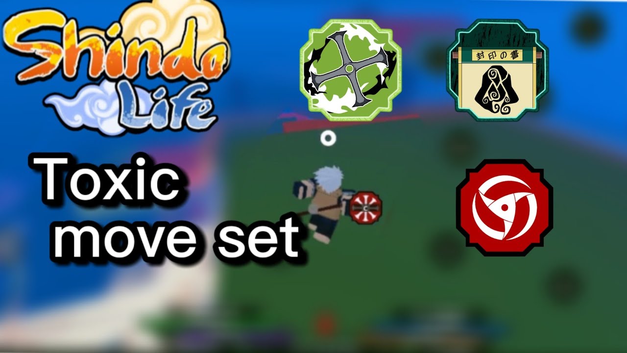 Shindo life-toxic move set - YouTube