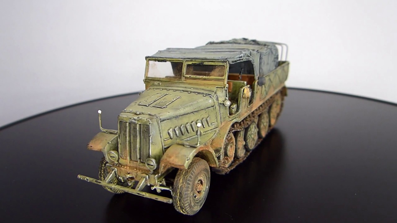 Famo - Sd.Kfz. 9 / 18t Zugmaschine (heavy half track) - Trumpeter 1/72 ...