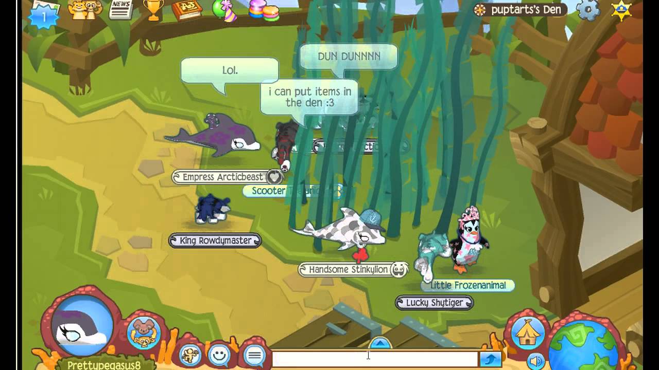 Animal Jam Underwater Den Glitch - YouTube