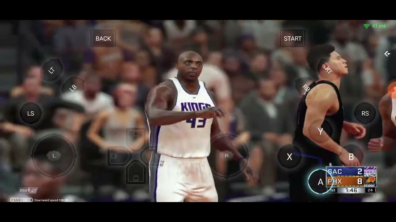 Nba 2k17 October 26 2016 Kings vs suns 1st quarter - YouTube