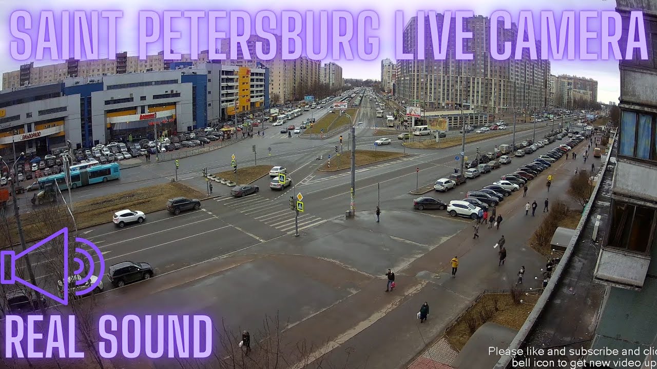 🔴 Russia Petersburg Live Camera 4k 24\7 - YouTube