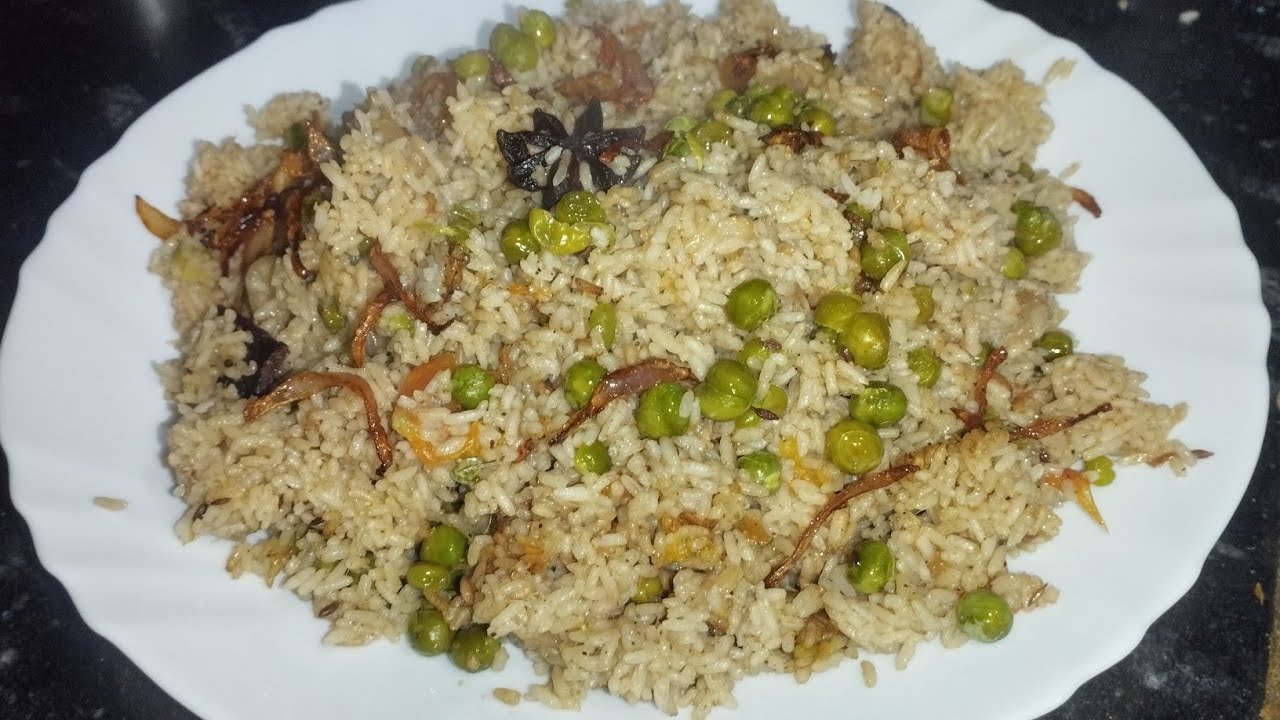 This is the most delicious matter pulao recipe😋 | how to make ...