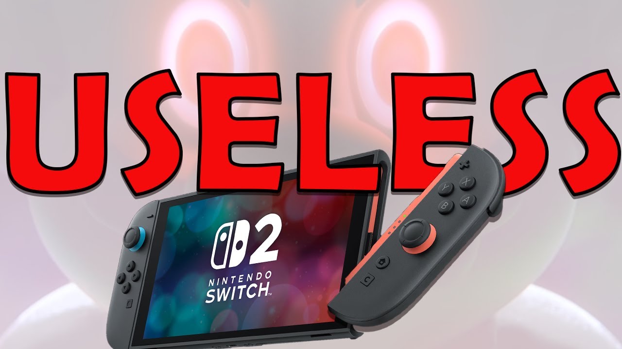the switch 2 is completely and utterly useless - YouTube