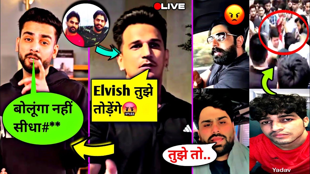 Prince Narula Said 'ELVISH KO TODENGE'😡**| Bishnoi Group Support Elvish ...