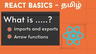 US What Is Import And Export In React What Is Arrow Function In React Tamil Es6 Javascript By ...