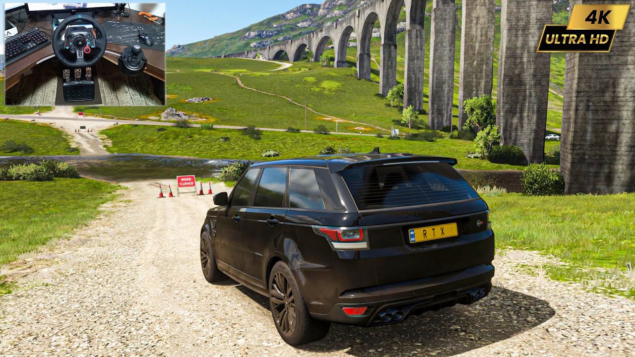 Forza Horizon 4 - LAND ROVER RANGE ROVER SPORT SVR : Destroying Roads ...