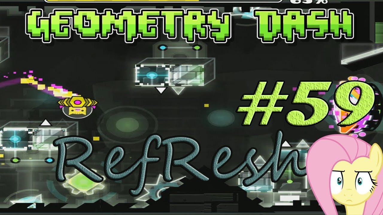 Geometry Dash (GD) 59 - insane - RefResh - YouTube
