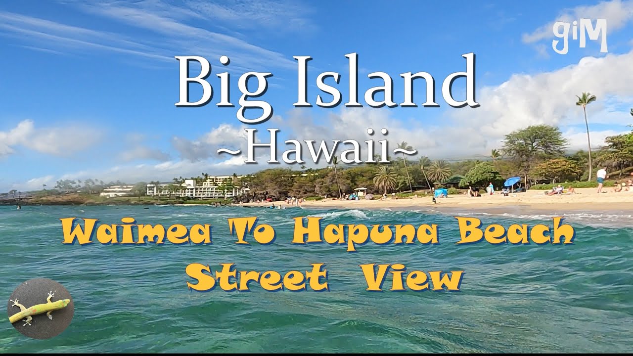 Waimea to Hapuna Beach, Kona - Hawaii, Big Island (Town/Scenic/Homes ...