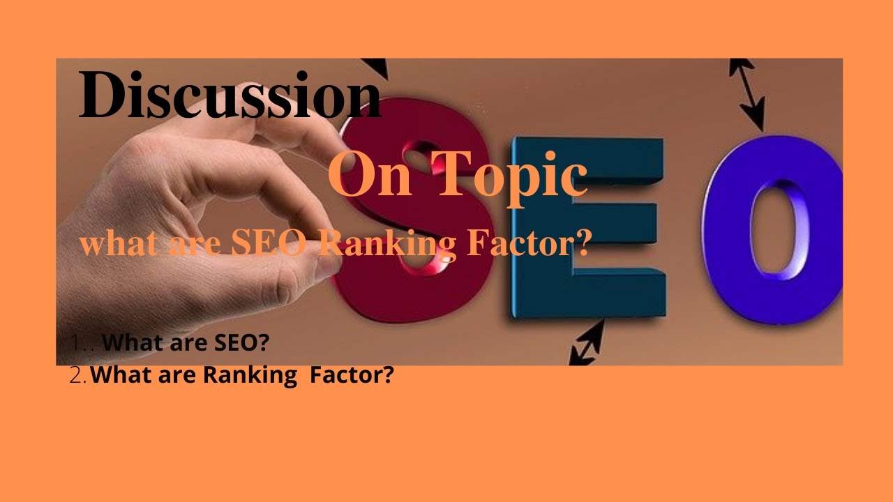 What is the introduction to this topic?| what are SEO Ranking? |16 ...